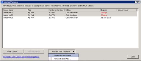 Precedence Technologies Wiki Support Kb Citrix Xenserver Licences