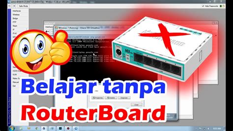 Belajar MikroTik Tanpa RouterBoard Menggunakan Router OS PART 1 YouTube
