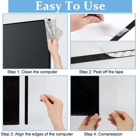 2pcs Monitor Memo Board Multifunction Computer Monitor Memo Board