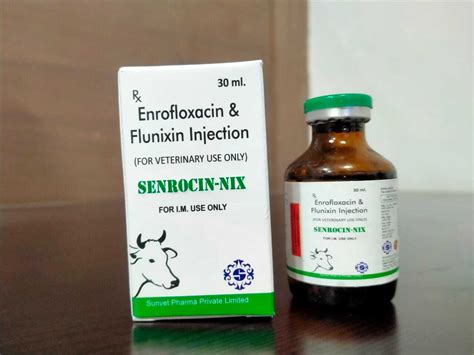 Enrofloxacin And Flunixin Injection Manufacturersupplier In Sirmaur