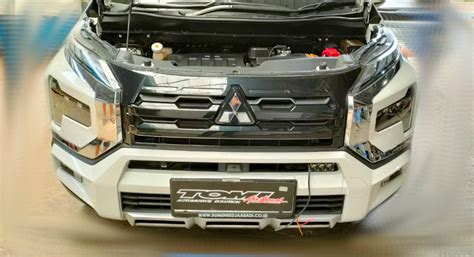 Modifikasi Lampu Mini Projector Mitsubishi Xpander Tomi Air Brush