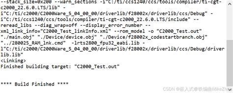 【ti C2000】f28002x的系统延时、gpio配置及sci（uart）串口发送、接收c2000 Agpio Csdn博客