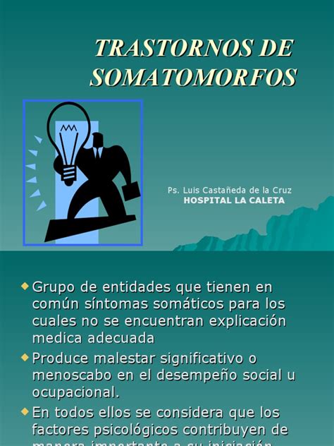 Trastornos De Somatizacion 1 Pdf Trastorno Depresivo Mayor Ansiedad