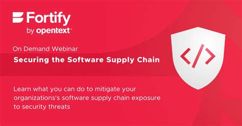 Opentext Cybersecurity On Linkedin Securing The Software Supply Chain