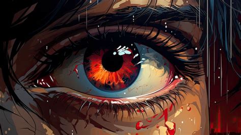 Premium Ai Image Human Eye Majestic Cyberprep Modern Art