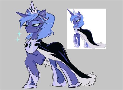 3062932 Safe Alternate Version Artist Trixieacc06 Princess Luna