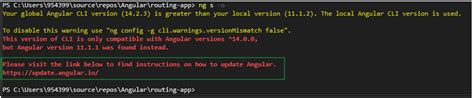 Update Angular For Environment And Project