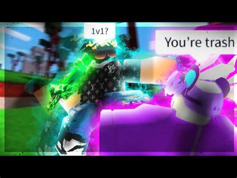 This Bedwars Player Called me TRASH, So I 1v1'd Him... (Roblox) - YouTube