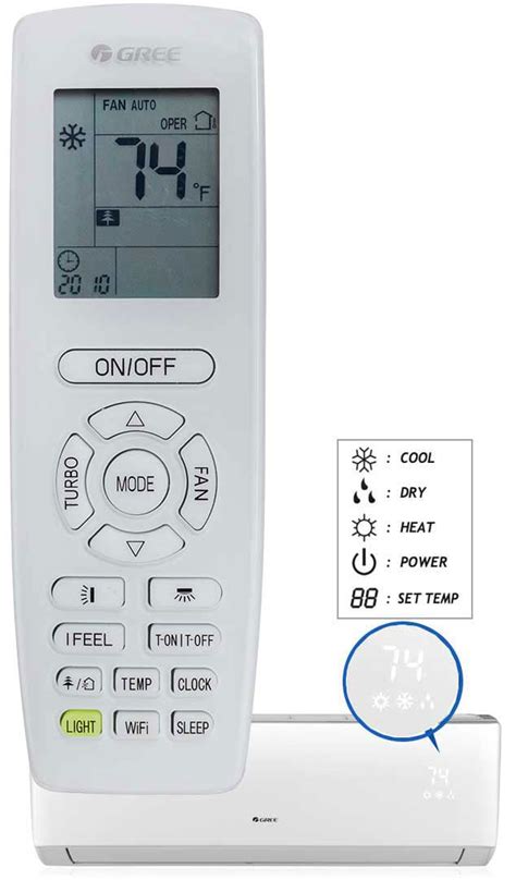 Hessaire Mini Split Remote Control Manual
