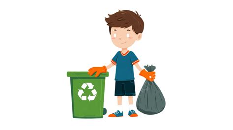 Throwing Garbage Cartoon