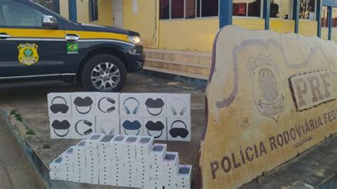 Prf Apreende Carga De Celulares Avaliada Em R 1 Milhão No Interior Da