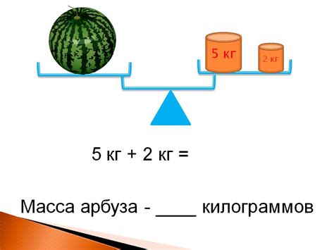 Килограмм 1 класс Презентации по математике