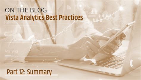 vista analytics best practices summary pds personnel data systems inc