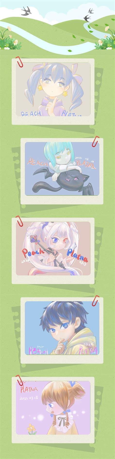 Q版头像梦星platna 站酷zcool
