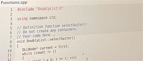 Solved USing Doudbly Linked List Only Please C In An Chegg