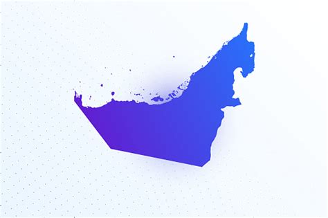 아랍에미리트의 지도 아이콘입니다 밝은 배경에 다채로운 그라데이션맵 현대적인 디지털 그래픽 디자인 라이트 화이트 배경 벡터 0명에 대한 스톡 벡터 아트 및 기타 이미지