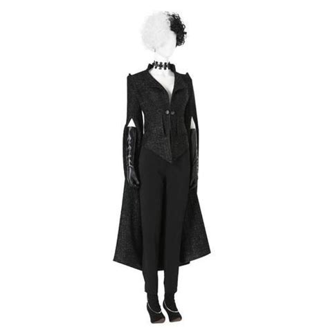 Cruella Costumes 2021 Movie Cruella Cosplay Costume Cruella 2021 Black