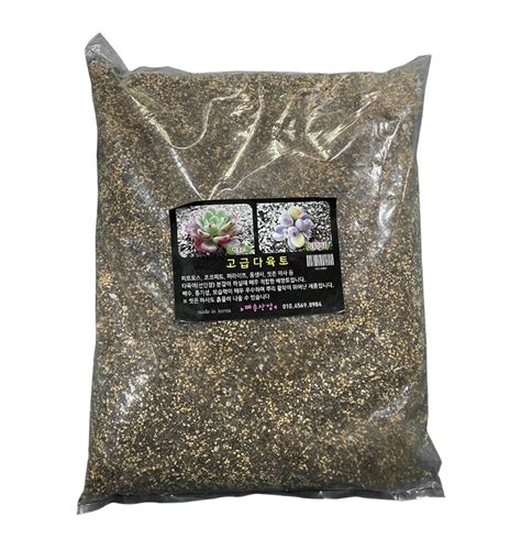 고급 다육토 5L 배양토 다육이 전용 분갈이 흙 티몬