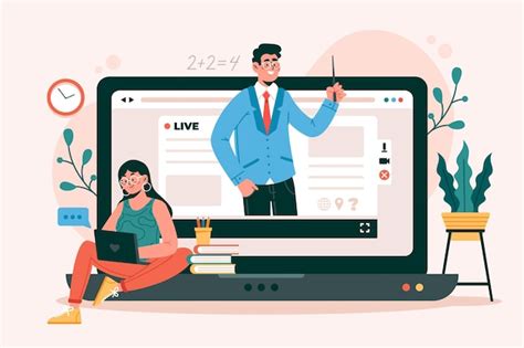 Cursos y tutoriales en línea Vector Gratis