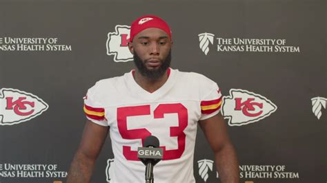 Bj Thompson Speaks During Rookie Minicamp Press Conference 57