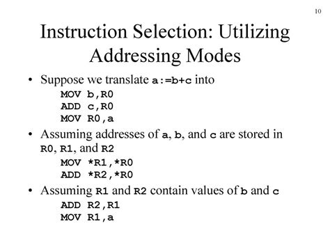 Code Generation Part I Chapter 9 Ppt Download