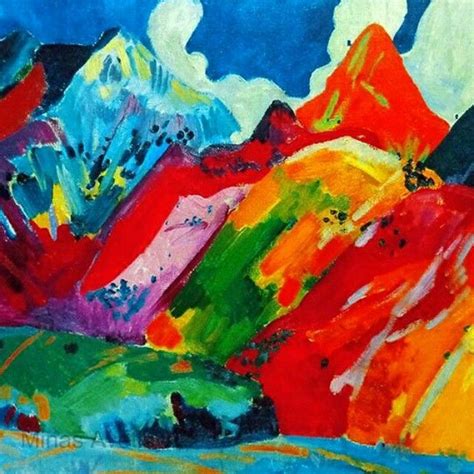 Մինաս Ավետիսյան Գառնի լեռը Երանոսի 1961 Minas Avetisyan Garni Mount