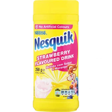 PriceDrop Co Za Nestle Nesquik Strawberry Flavoured Drink Jar 250g