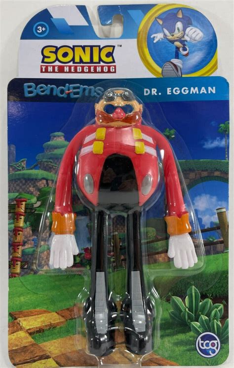 Great Choice Products Sonic The Hedgehog Dr Eggman Bendems Figure