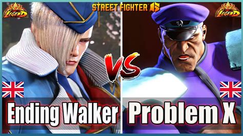 Street Fighter 6 Ending Walker ED Vs Problem X M Bison 1 Best