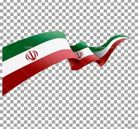 عکس پرچم ایران بدون پس زمینه عکس نودی