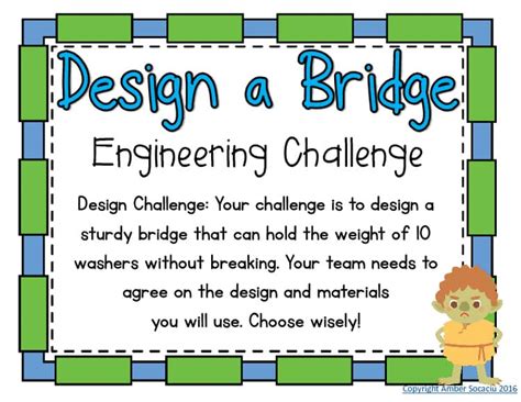 Stem Design A Bridge By Amber Socaciu Tpt