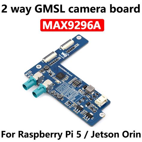 Max9296a Gmsl Camera Adapter Board 2 Ch High Speed And Low Latency