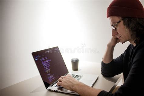 Programmer And Coder Working In The Development Environment Programmer