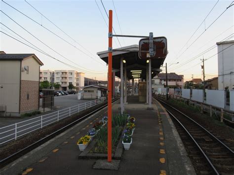 額住宅前駅 改札画像 net