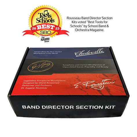 Rousseau Band Director Section Kit Rousseau Mouthpieces