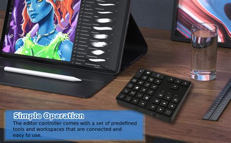 Topiky Shortcut Keyboard For Procreate Wireless Express Key Remote Control Shortcut Keyboard