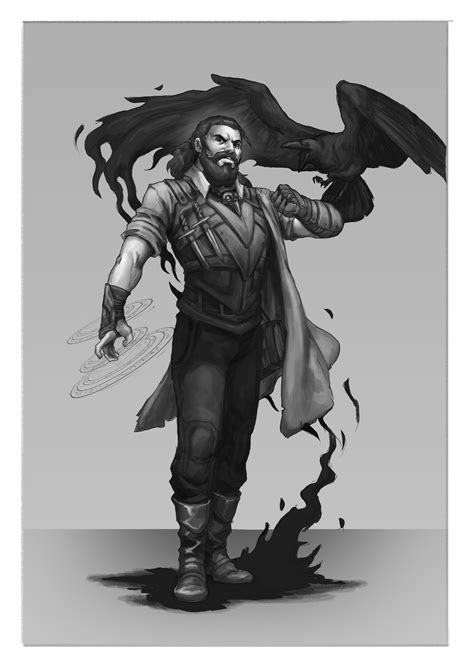 Art Oc Iskandar Thieves Guild Transmutation Wizard By Josefine