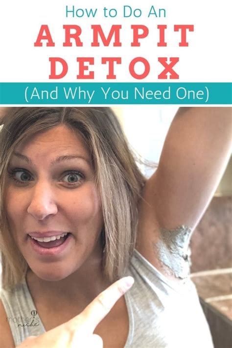 Easy Diy Armpit Detox How To Detox Your Armpits Armpit Detox Detox