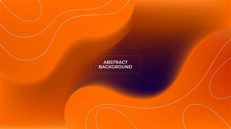 Abstract Background Orange Gradient Mesh Colorful Design Template For