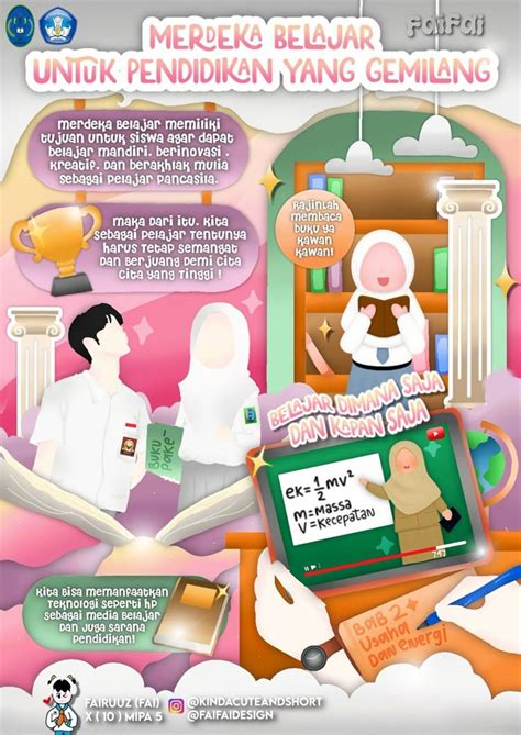 Poster Pendidikan Sekolah Ide Poster Sekolah Inspirasi Desain