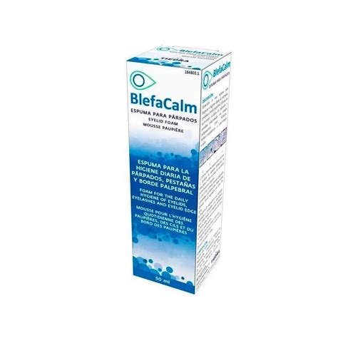 Blefacalm Eyelid Foam 50 Ml For Eye Inflammations Or Eye Surgery