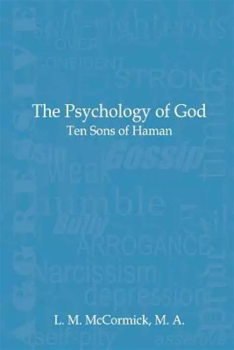 The Psychology Of God Ten Sons Of Haman Free Delivery At Uk