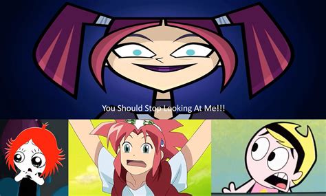 Ruby Hunter And Mandy Scared By Scary Girl By Nicolefrancesca On Deviantart