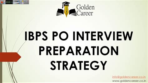 IBPS PO Interview Preparation Strategy YouTube