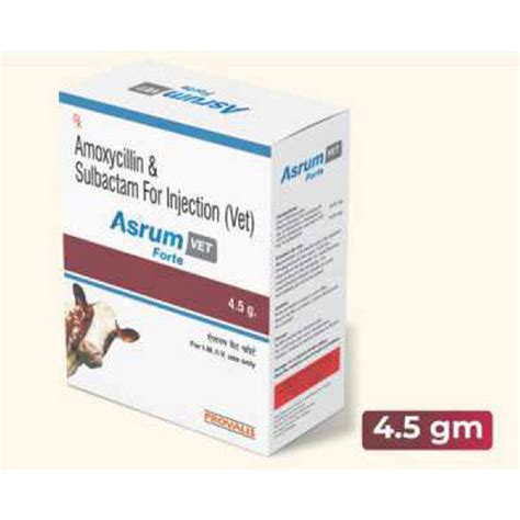 Asrum Vet Forte Injection Physical Form Liquid At Best Price In Ludhiana Provalis India