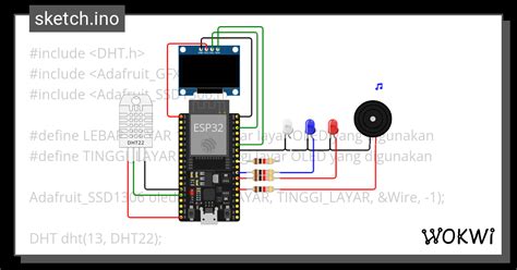 Sistem Pendeteksi Suhu V2 Copy Wokwi Esp32 Stm32 Arduino Simulator