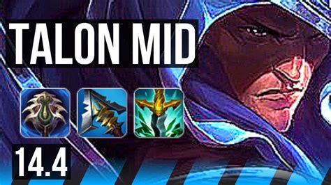 Talon Vs Yasuo Mid 6 Solo Kills 300 Games Dominating Rank 15