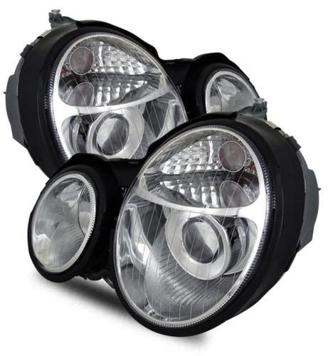 Buy 00 02 Mercedes Benz W210 E320e430e55 Chrome Aftermarket Projector