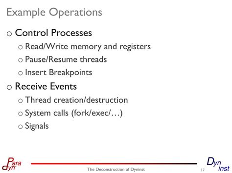Ppt The Deconstruction Of Dyninst Powerpoint Presentation Free Download Id2470527