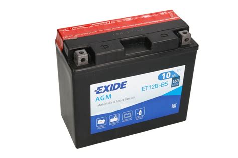 Bike Exide ET12B-BS 12V 10Ah | MAKS POWER